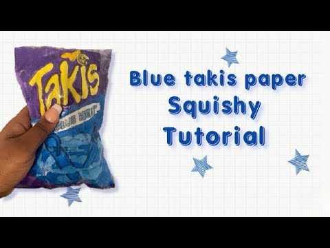 Takis paper squishy tutorial - YouTube