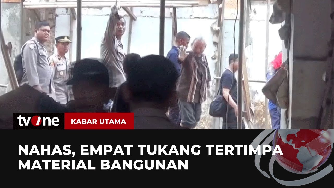 4 Pekerja Bangunan Tertimpa Reruntuhan Material Bangunan | Kabar Utama ...