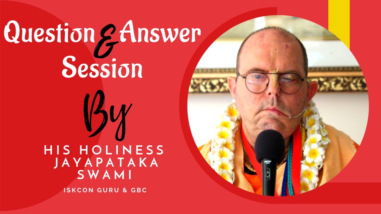 20220822 || Question and Answer Session in ISKCON Abids || Hyderabad ...