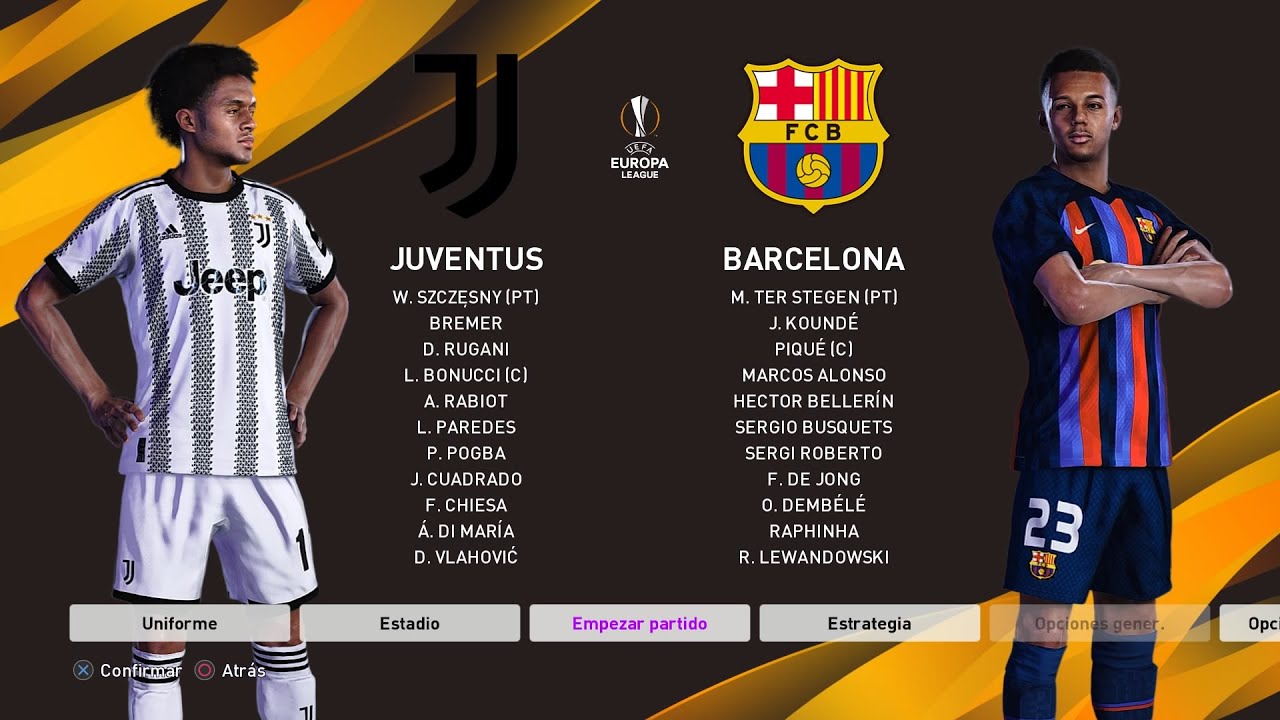 PES 2020 | Next Season Patch 2023-UPDATE OPTION FILE 2023 PS4 PS5 PC ...