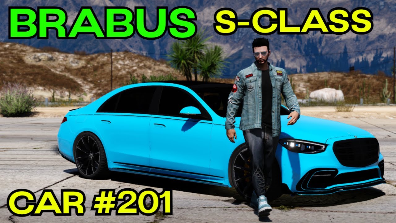 Mercedes Benz Brabus S class in GTA V Car Gameplay #201 - YouTube