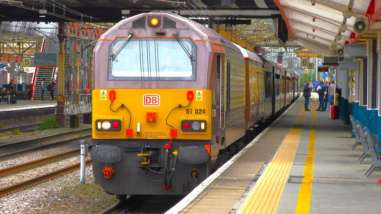 Busy Afternoon at Crewe Station, WCML | 24/05/24 - YouTube