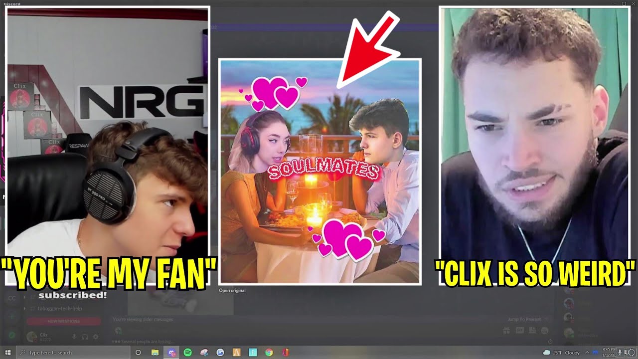 I REACTED TO CLIX MEMES 😳 (FT. ADIN ROSS) - YouTube