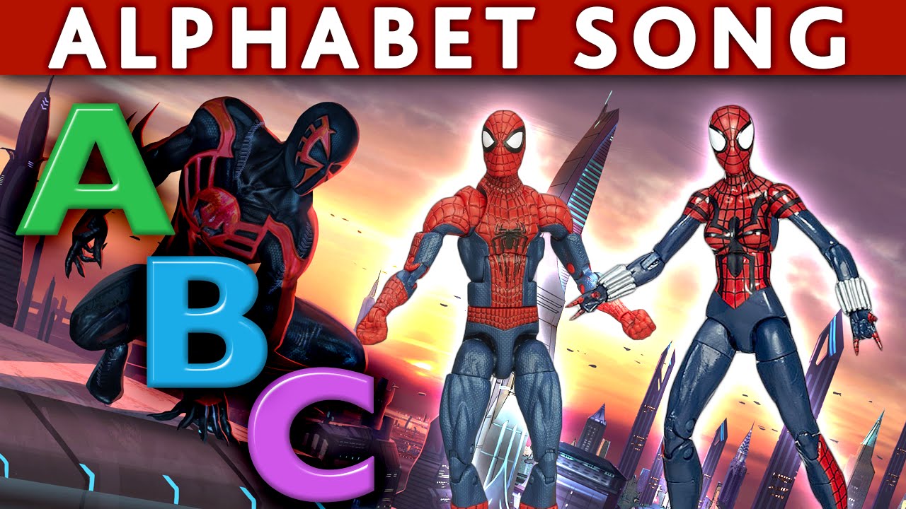 SPIDERMAN AVENGERS Videos ABC Song Alphabet Song ABC Nursery Rhymes ABC ...
