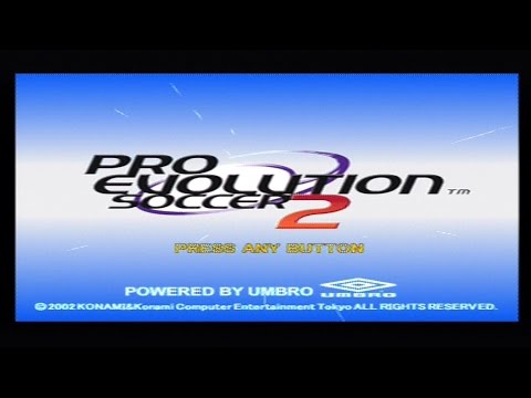 [Ps1] Introduction du jeu "Pro Evolution Soccer 2" de l'editeur Konami ...