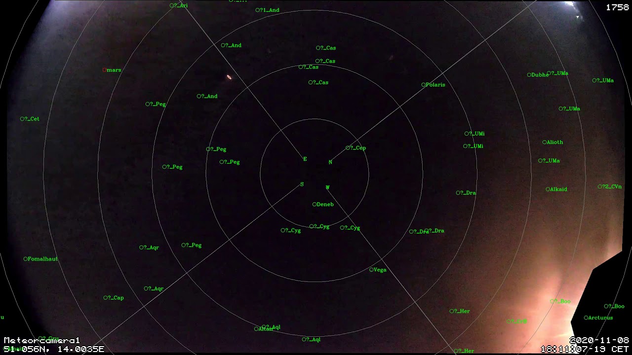 2020-11-08 18:11 CET Meteor / Bolide Germany - YouTube