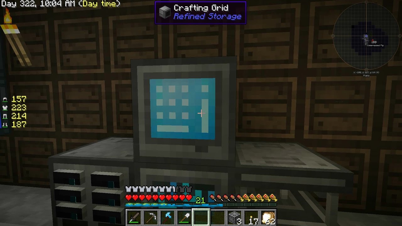 Refined Storage - Minecraft Sky Factory 3 - Épisode 30 - YouTube