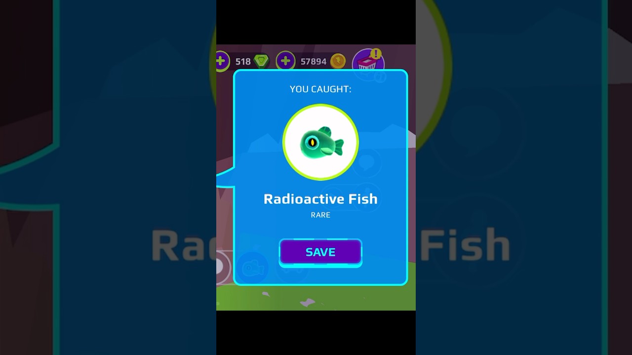 This fish is so hard to catch! 🤯☢️ #pkxd #fish #radioactive #tutorial # ...
