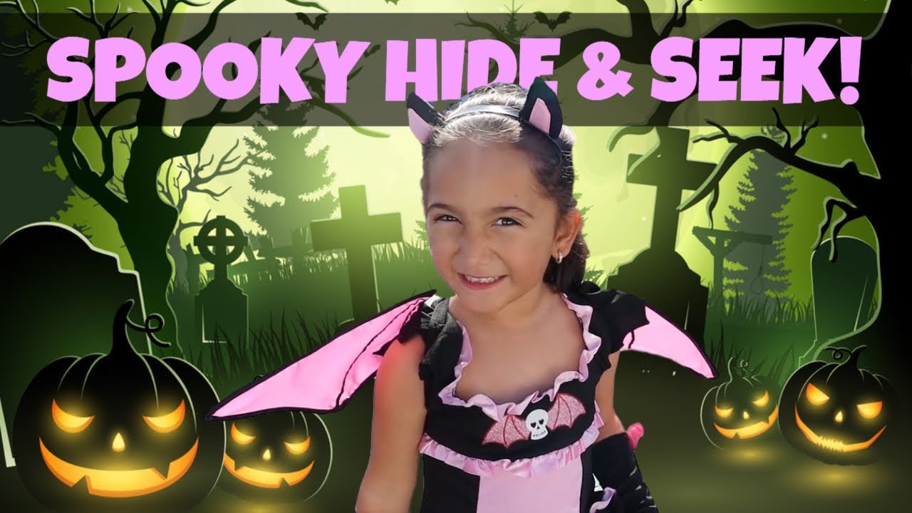 Spooky Halloween Hide and Seek Game for Kids! | Halloween Games for ...