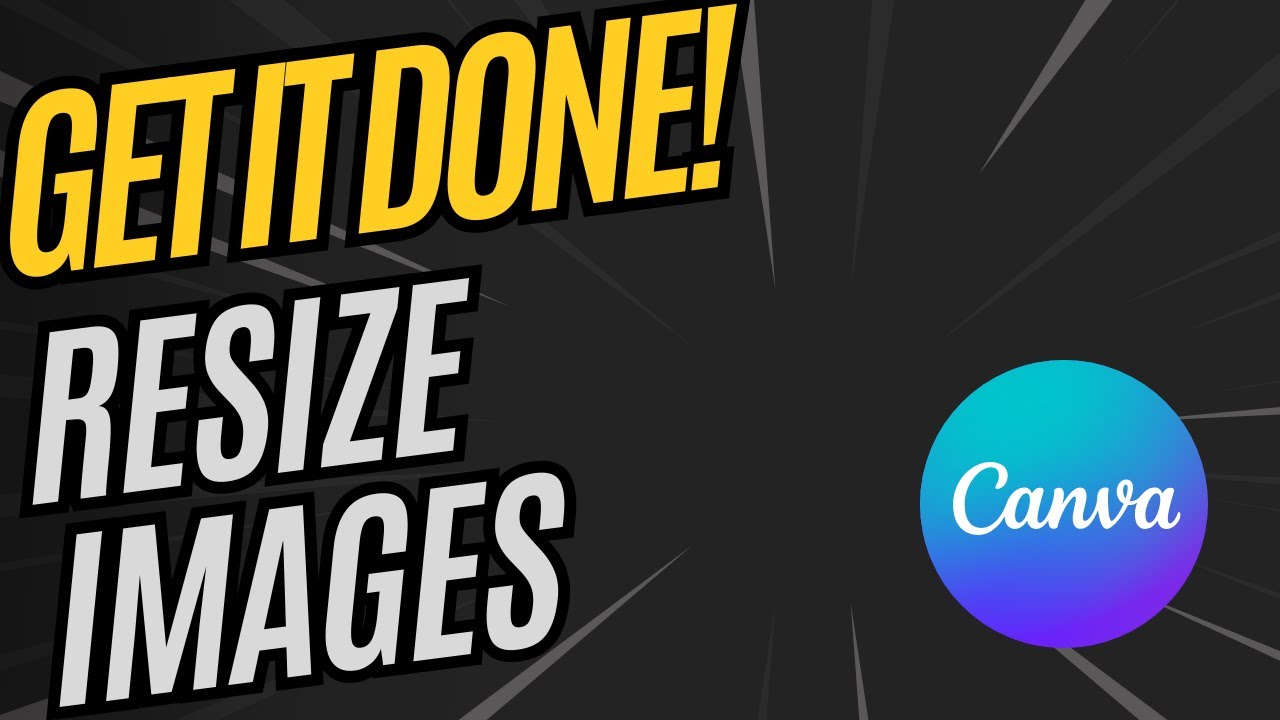 How to Resize Images & Designs in Canva (Fast & Easy! - YouTube