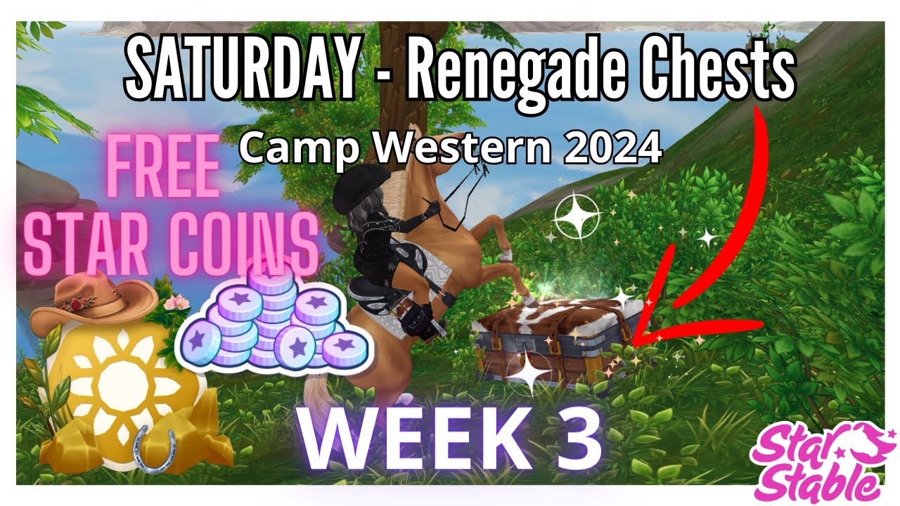 🤠SSO | Star Coins Code🎁| Renegade Chest Locations🔸WEEK 3, SATURDAY🔸Camp ...