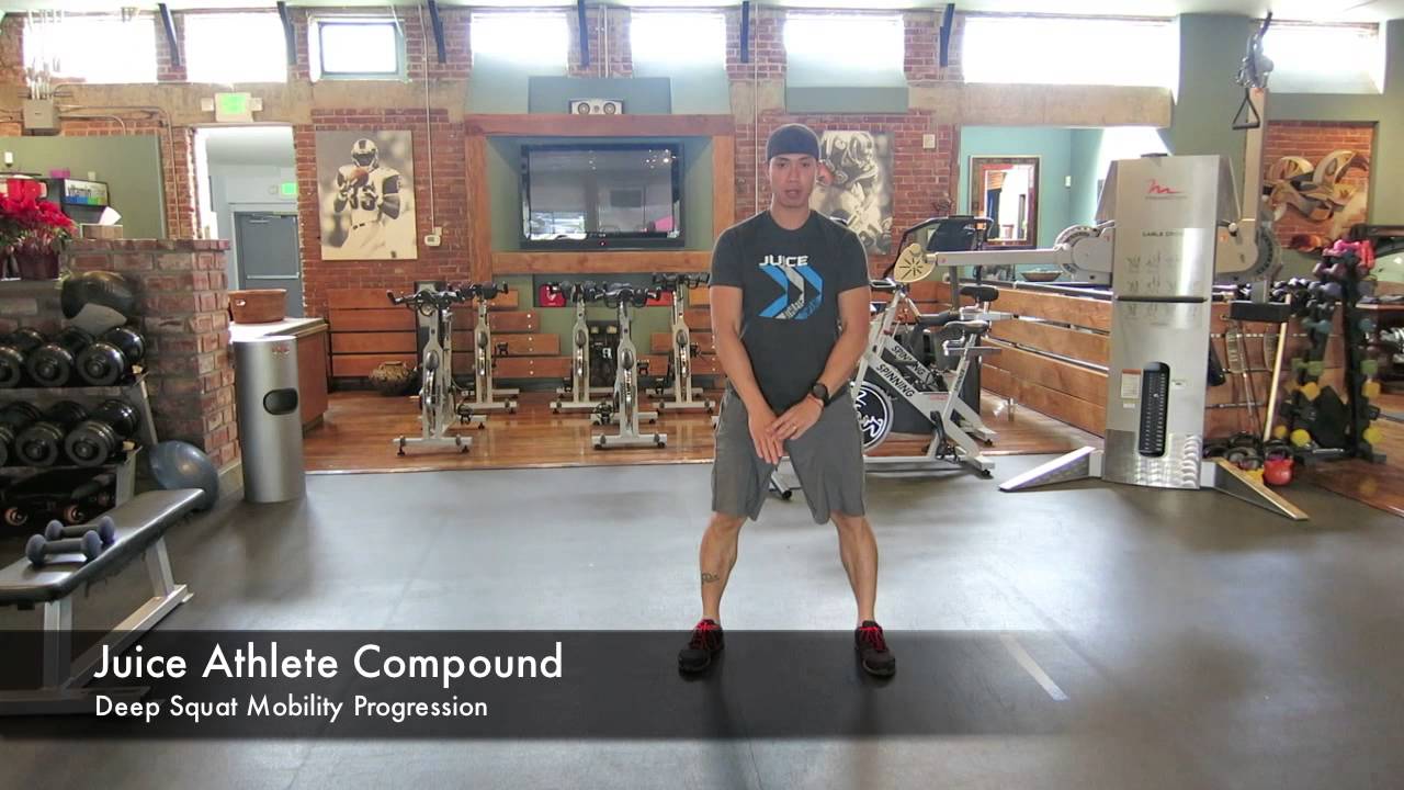 Deep Squat Mobility Progression - Juice Athlete Compound - YouTube