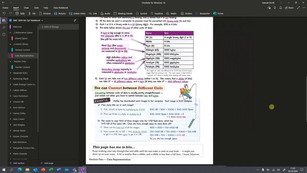 Class Notebook - YouTube