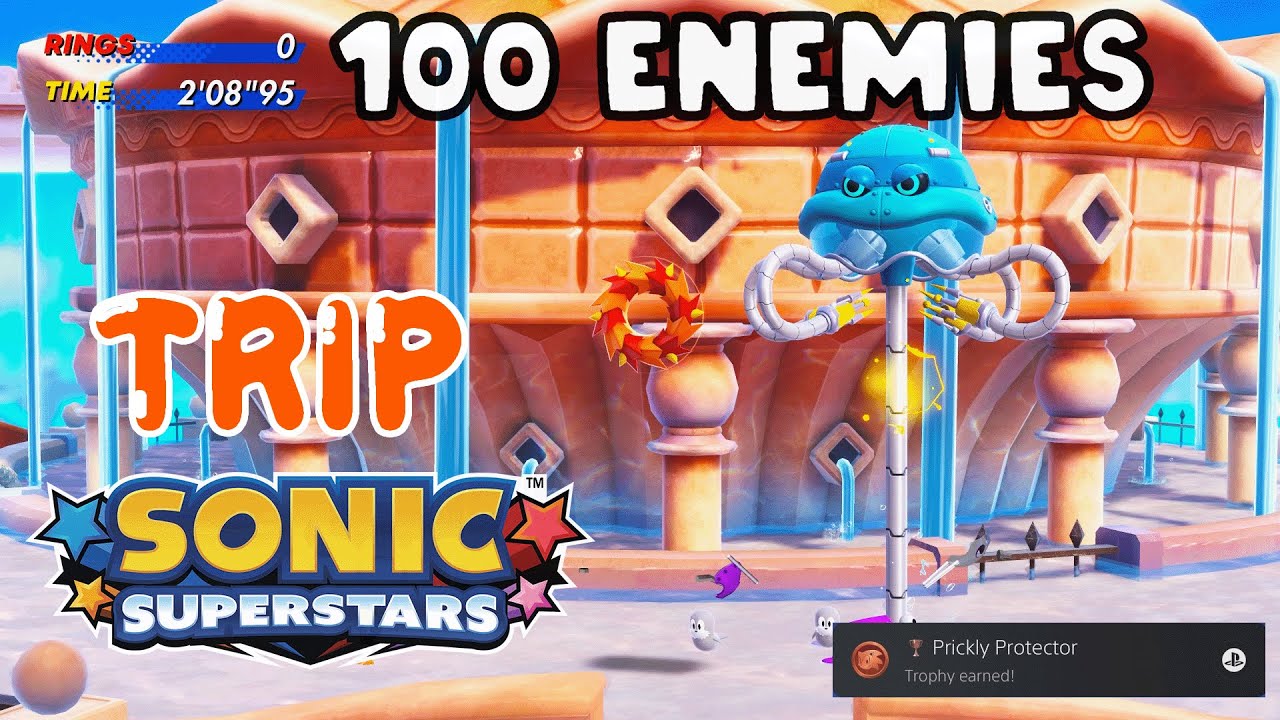 PRICKLY PROTECTOR - Trip Double Spike Jump Attack Defeat 100 Enemies ...