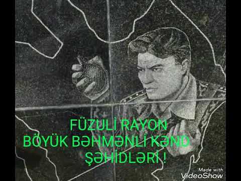 Fuzuli . Boyuk Behmenli Sehidleri