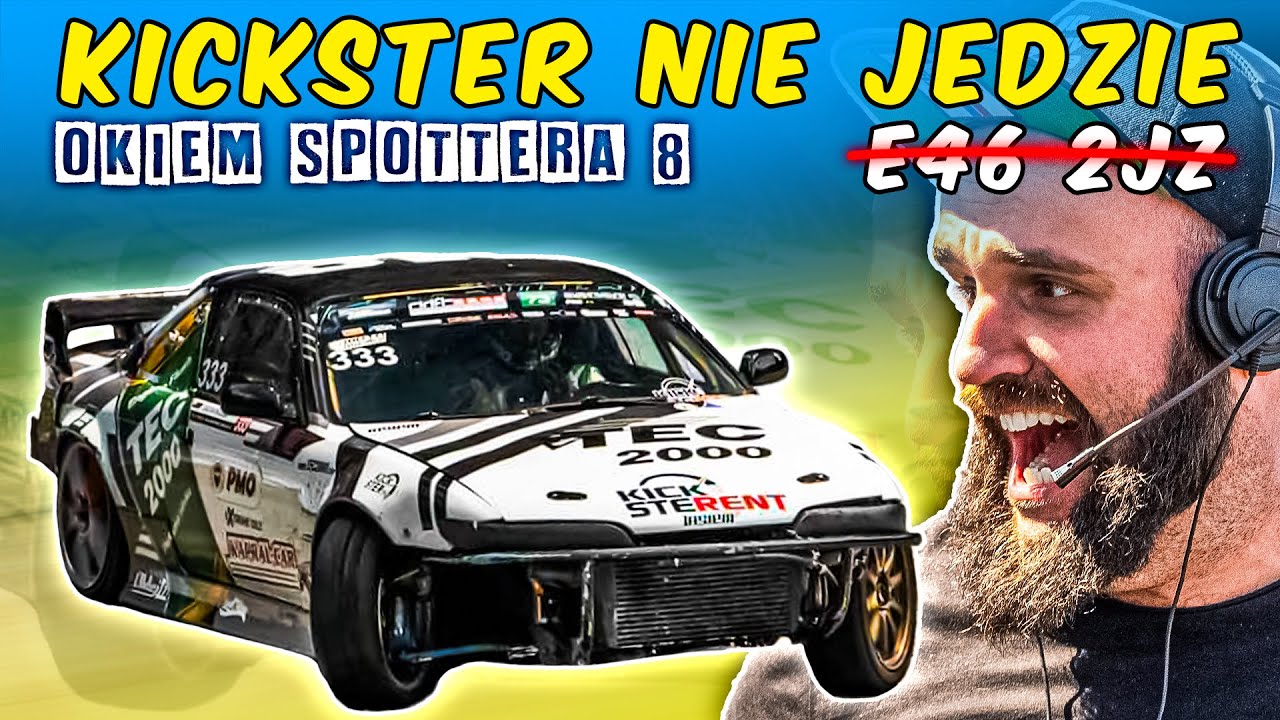 Kickster startuje NOWYM autem? Ustawiam BMW | UŁĘŻ | Drift Open KIELCE ...