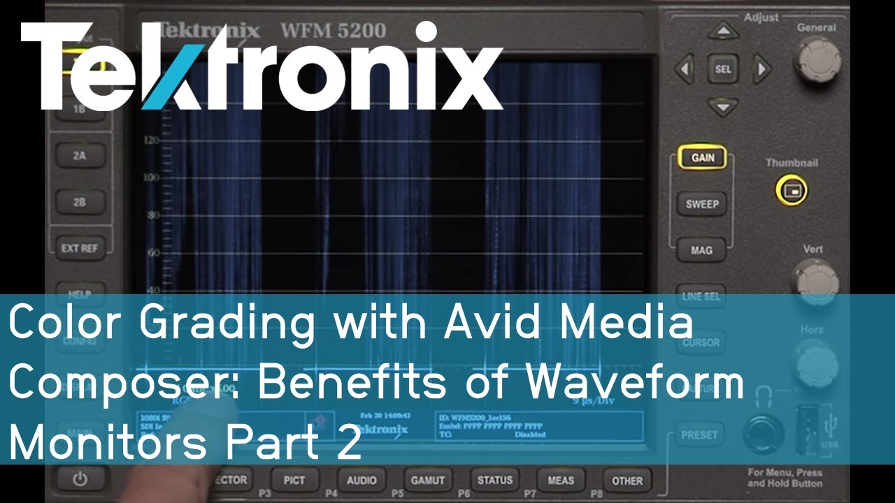 Color Grading with Avid Media Composer: Benefits of Waveform Monitors ...