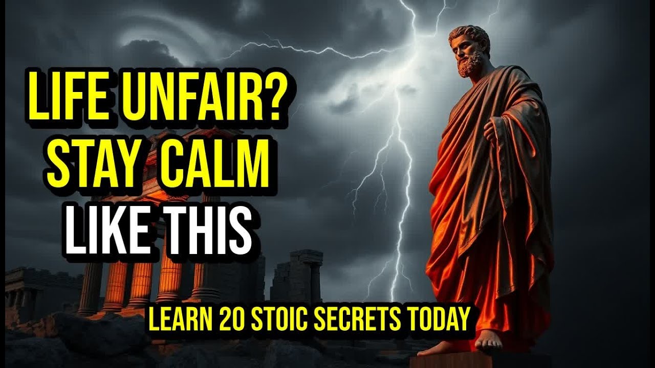 20 POWERFUL Stoic Lessons to Stay Calm When Life Gets Tough | Essential ...