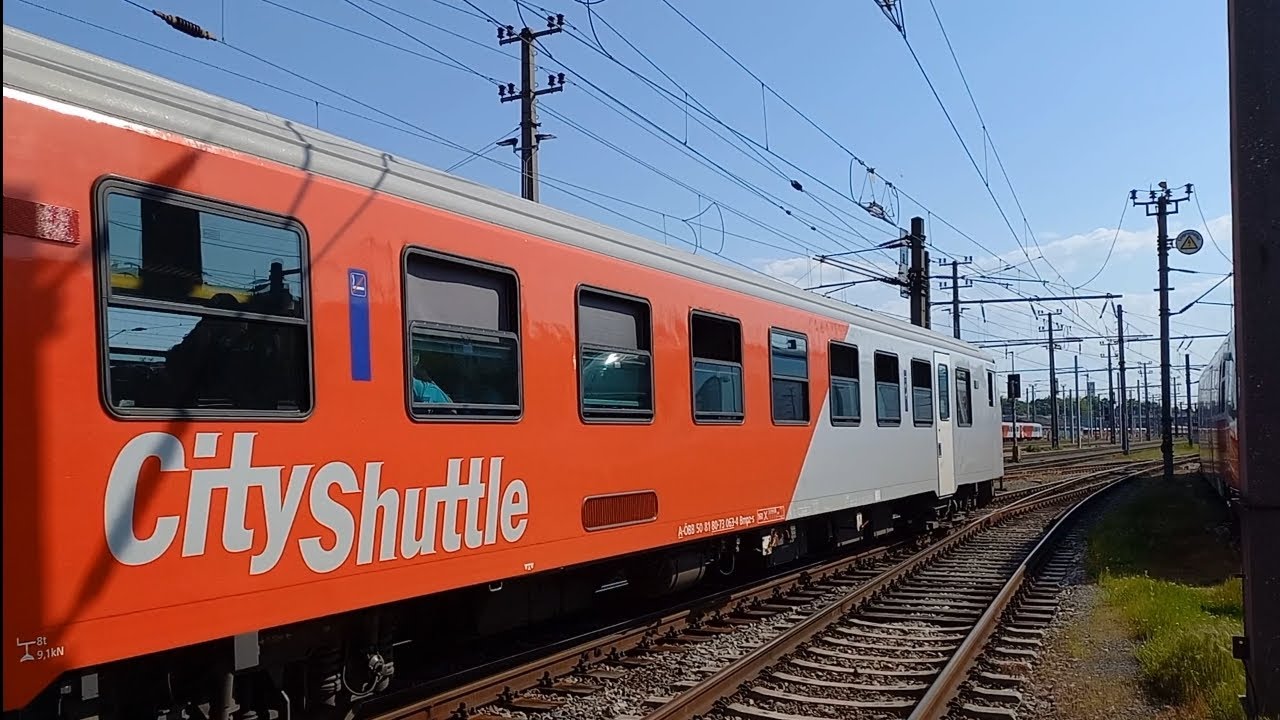 City Shuttle mit ÖBB 1144 069-2 - YouTube