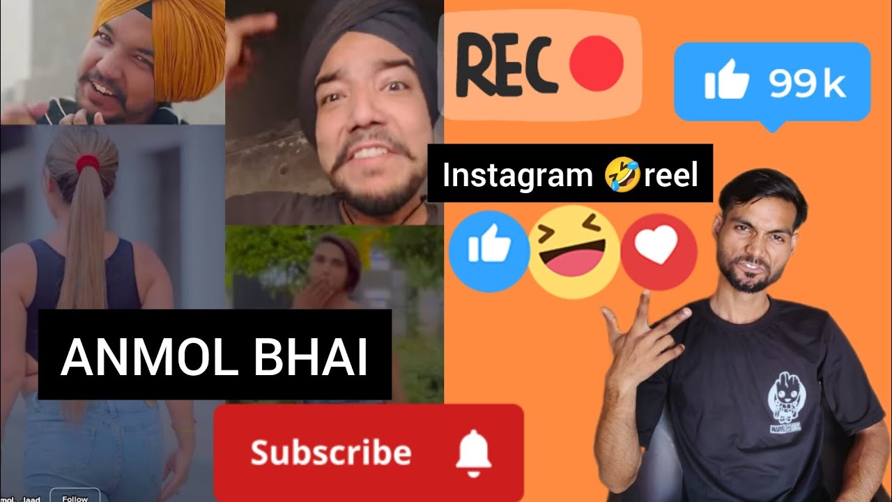 INSTAGRAM FUNNY REELS🤣🤣|| Anmol laad // Funny video #funny #comdy # ...
