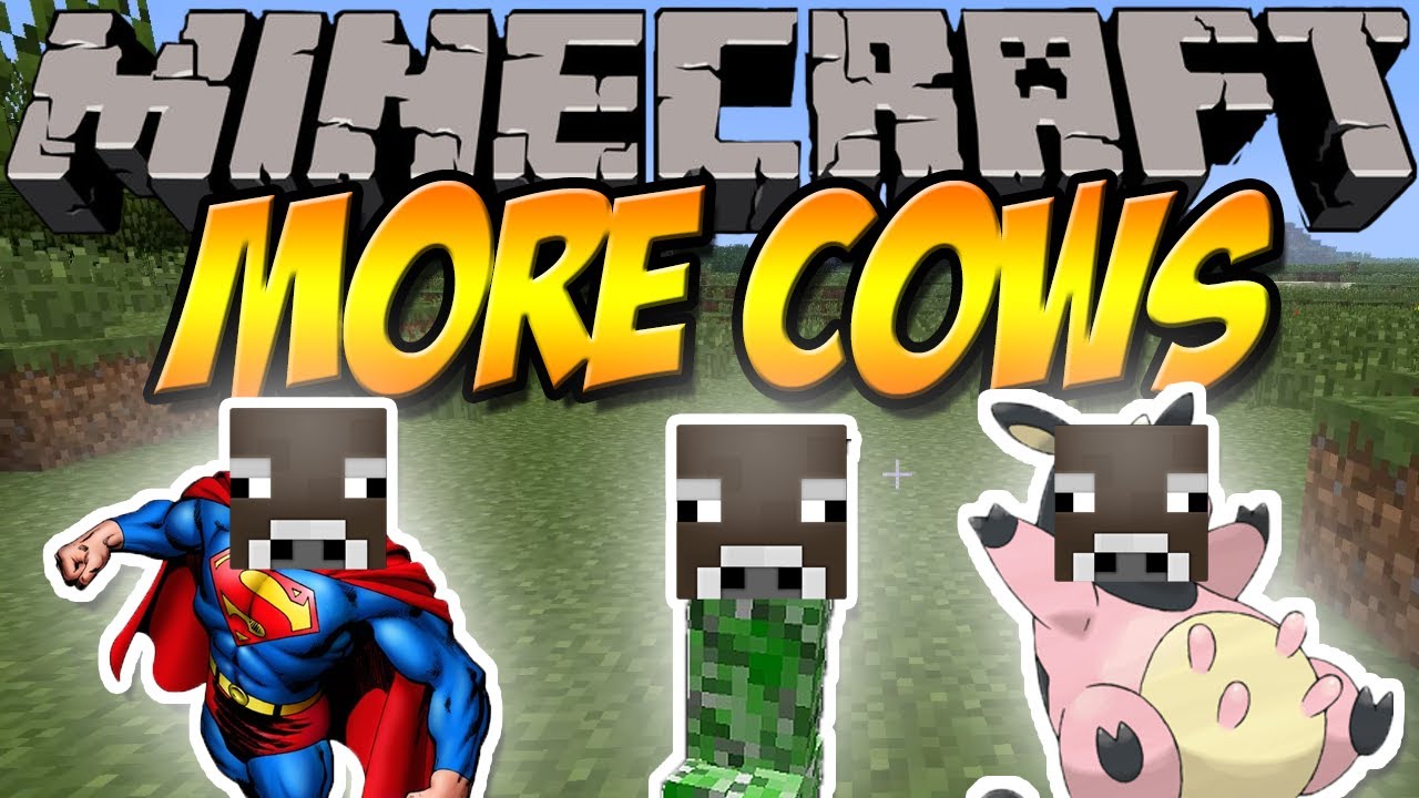 VIELE NEUE KÜHE | More Cows Mod | Minecraft Mod Review [DEUTSCH] - YouTube