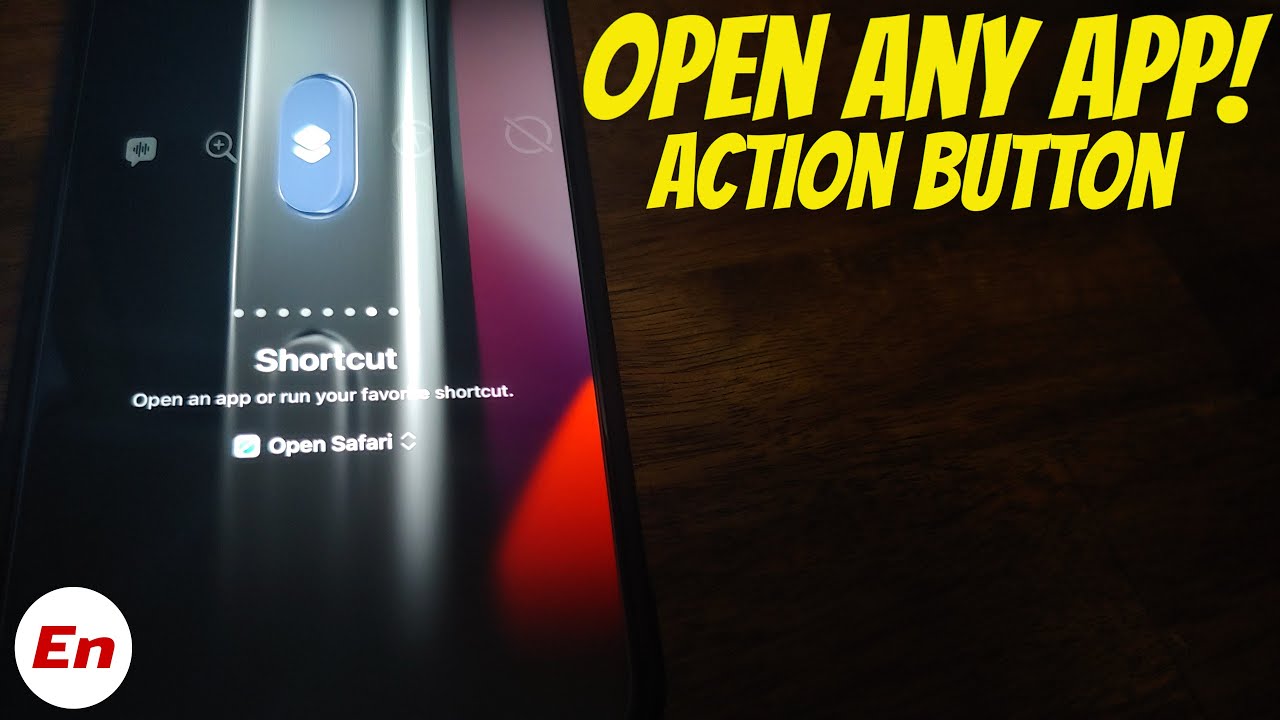 iPhone 15 Pro Max | How to Open Any App With Action Button | iPhone 15 ...