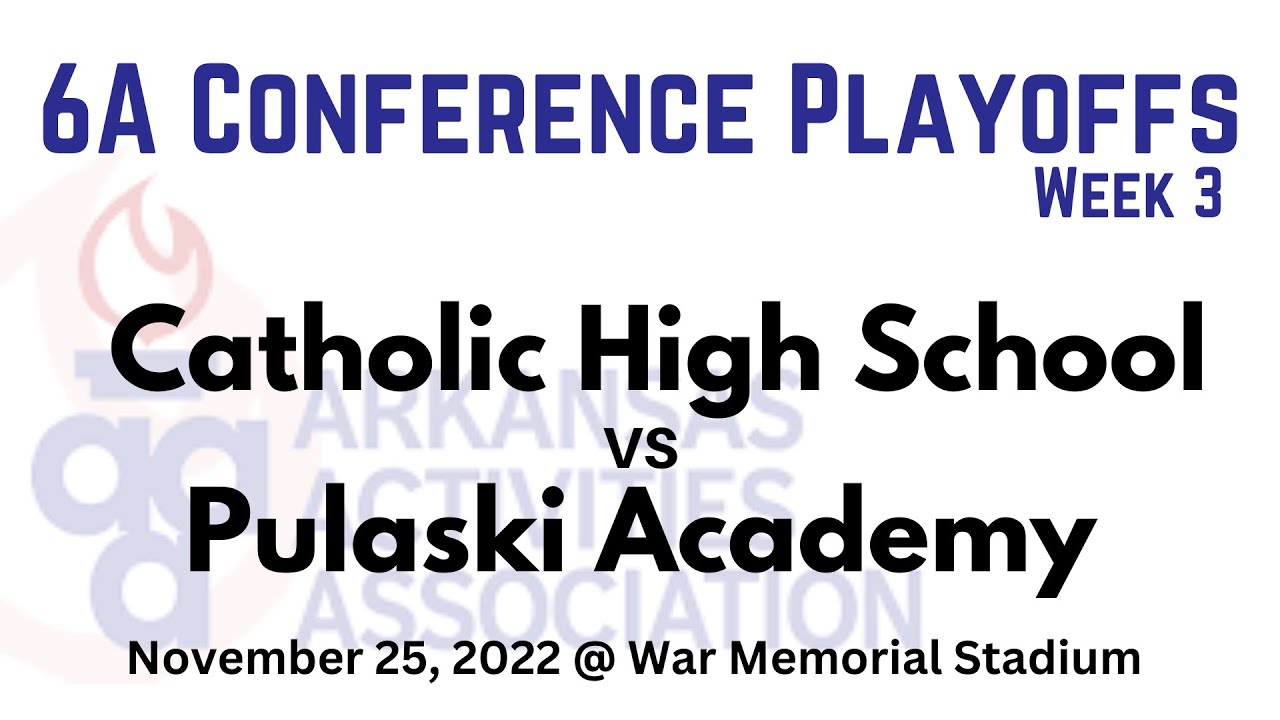 Catholic High School Rockets- 6A Playoffs Semi-Finals - YouTube