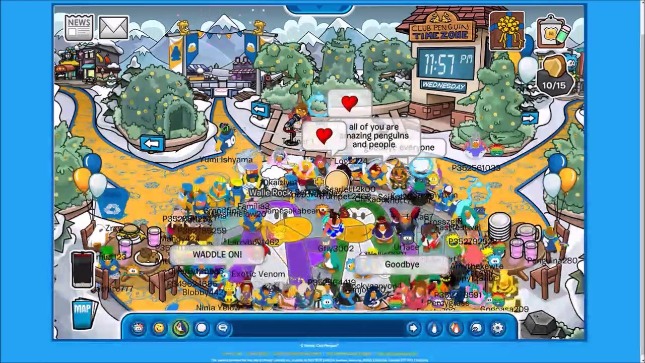 Club Penguin Last 9 Minutes - YouTube