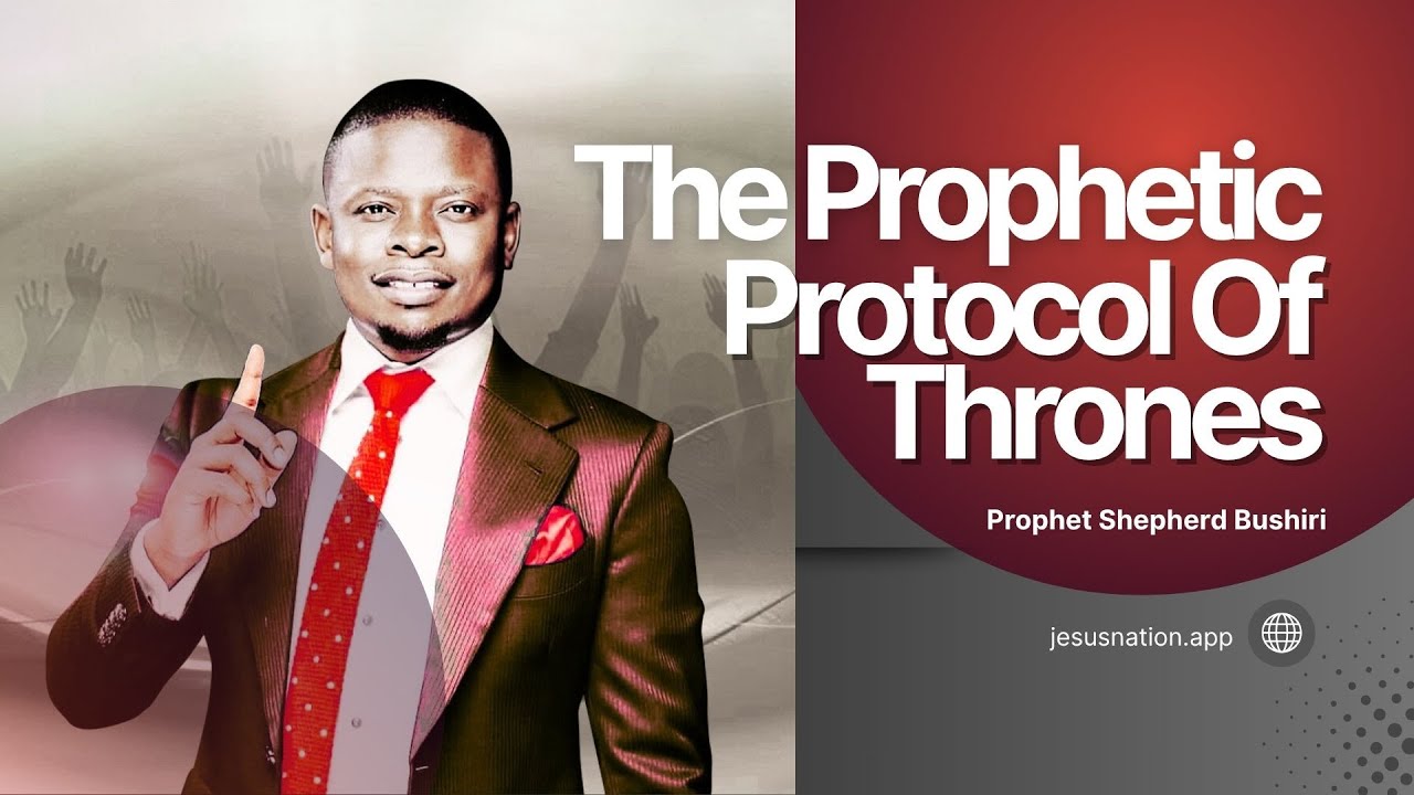 The Prophetic Protocol Of Thrones | Prophet Shepherd Bushiri - YouTube