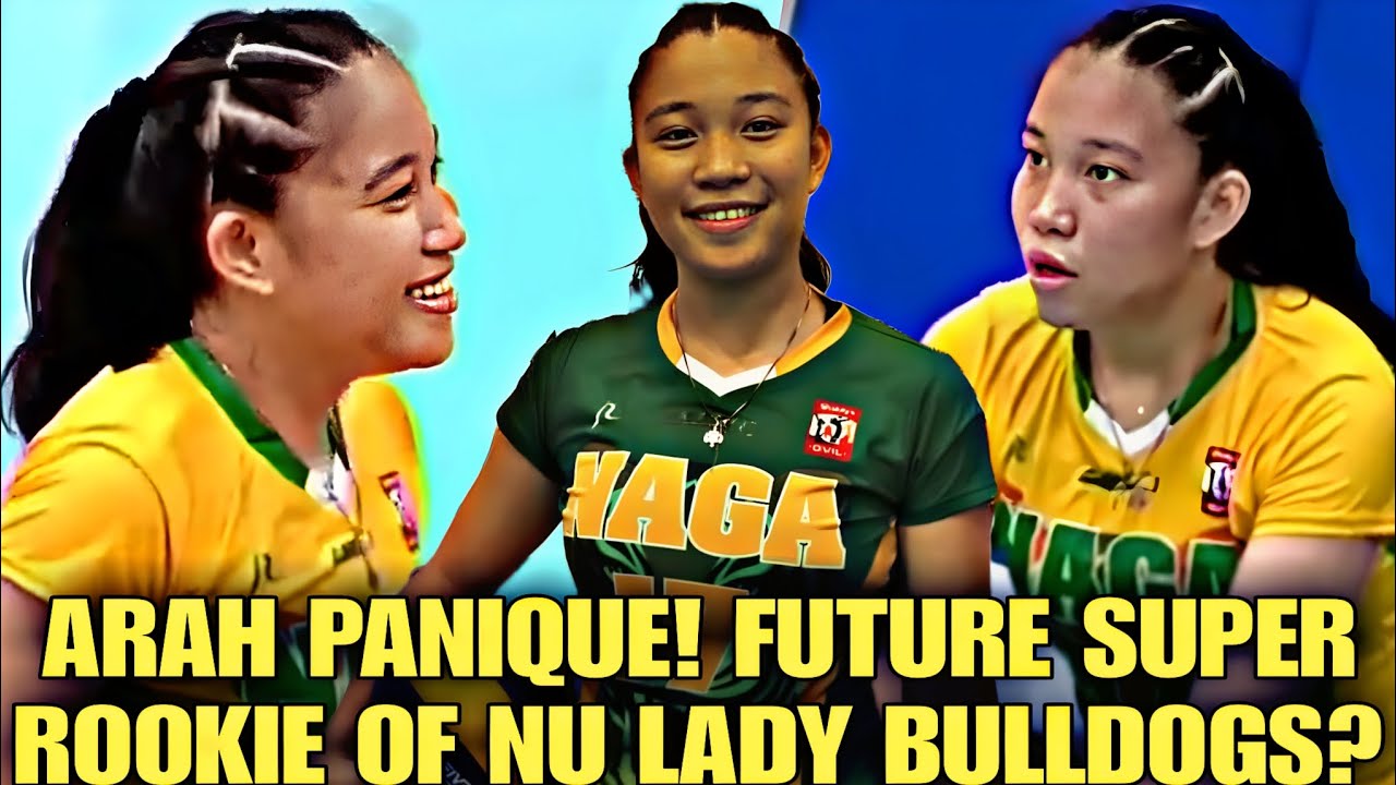 ARAH PANIQUE! FUTURE SUPER ROOKIE OF NU Lady bulldogs?😱 - YouTube