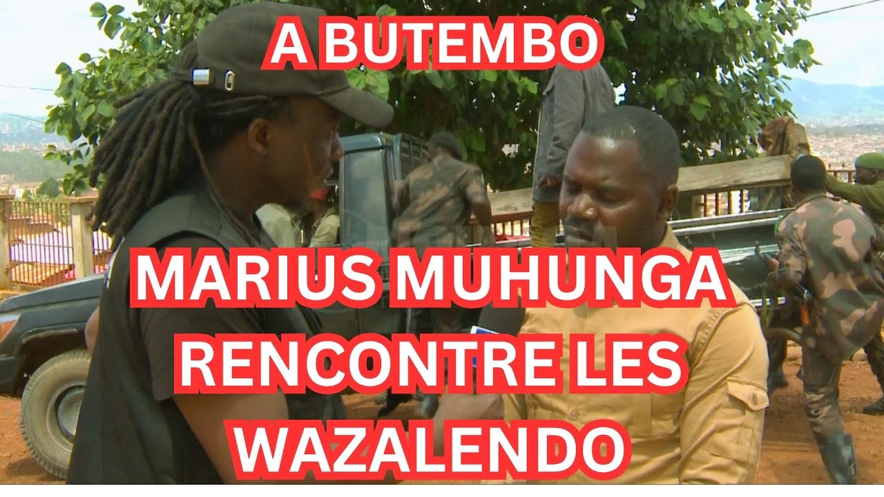 Marius Muhunga va à la rencontre des Wazalendo à Butembo - YouTube