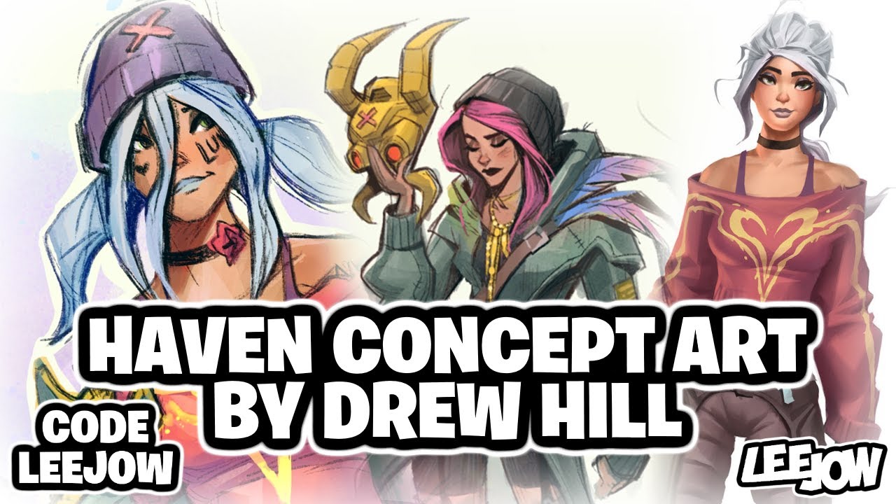 Fortnite - Haven Concept Art By Drew Hill - YouTube