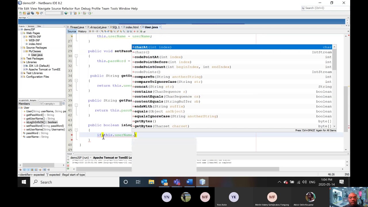 RequestDispatcher JSP Scriplet et Expression - YouTube