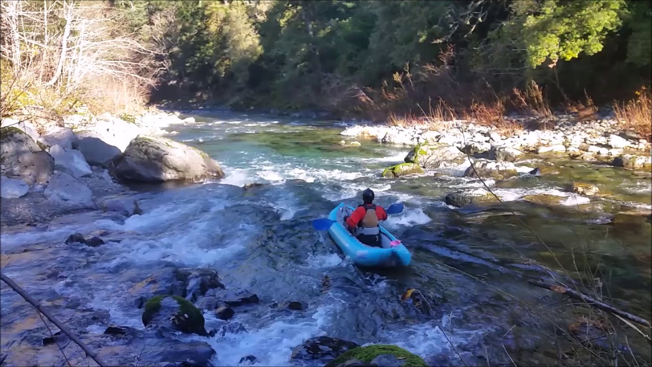 Kayaking The Elk River, Oregon - YouTube