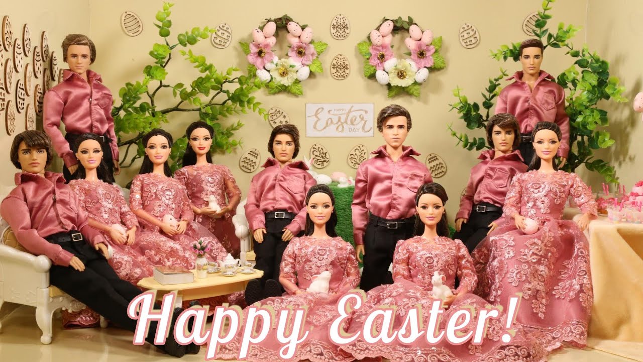 Happy Easter 2024 - Barbie Doll Video - MPG Doll Creations - YouTube