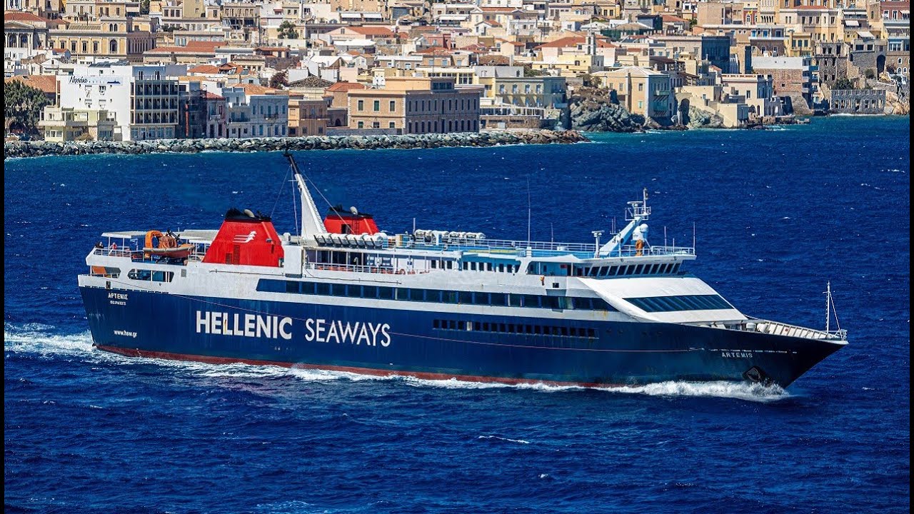 ΣΥΡΟΣ - ΠΑΡΟΣ: Ταξίδι με την Άρτεμις (Hellenic Seaways)!! // Artemis ...