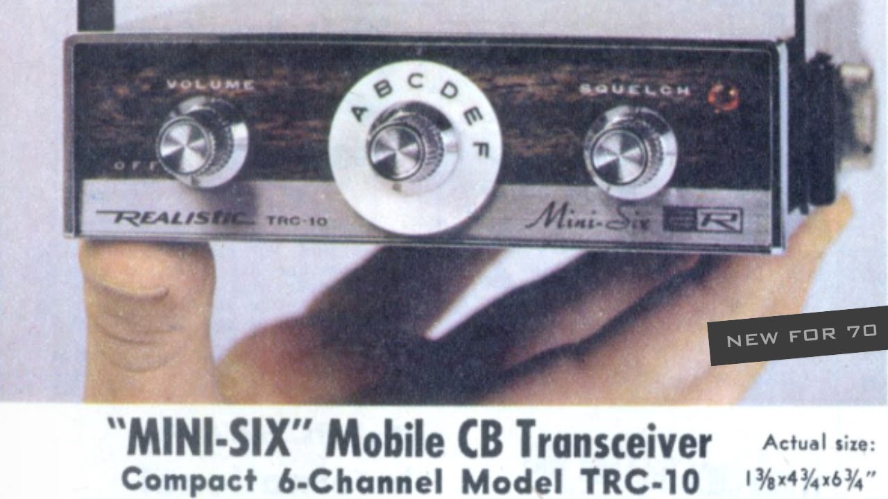 Realistic TRC 10 Mini Six OVERVIEW - YouTube