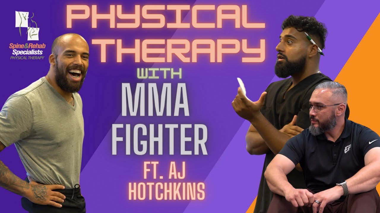 MMA Fighter Gets Physical Therapy ft. AJ Hotchkins - YouTube