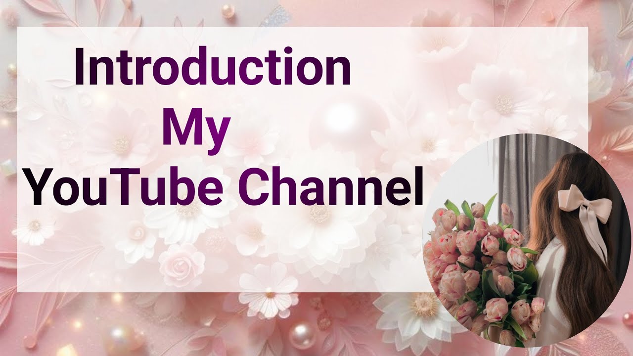 Introduction Video For My YouTube Channel - YouTube