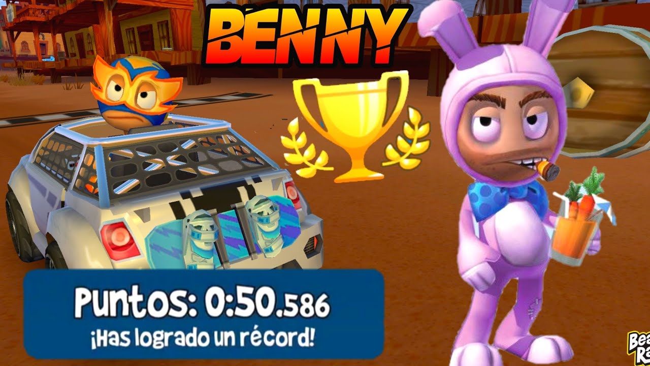 COMO GANAR A BENNY FÁCILMENTE BEACH BUGGY RACING 2 🥕🐇 - YouTube