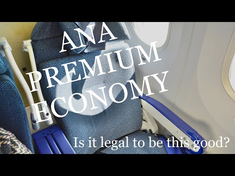 ANA Premium Economy Review (Economy Price!!) | 787-9 | Tokyo Haneda 🇯🇵 → Hong Kong 🇭🇰