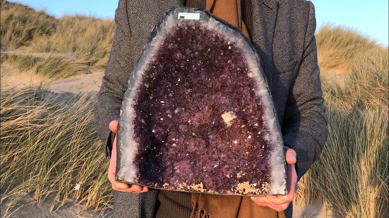 Amethyst Geode from Brazil / Extra Large Crystal Cathedral / Huge ...