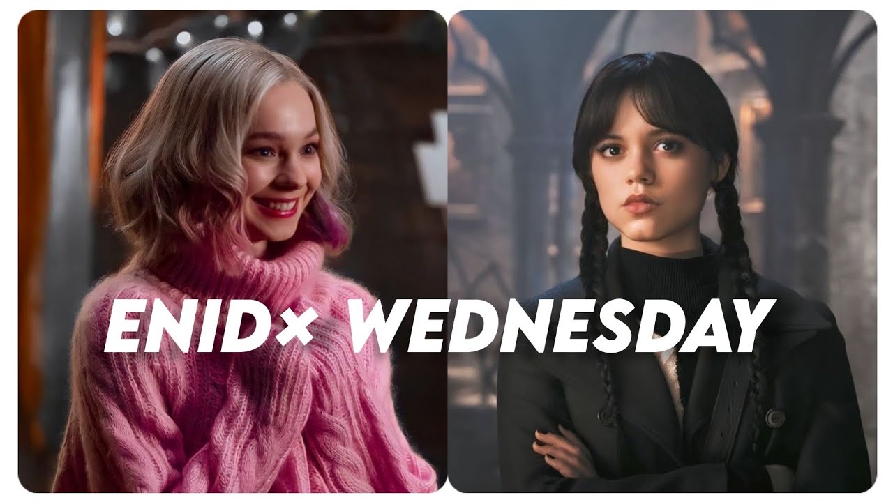 ENID × WEDNESDAY | WEDNESDAY ADAMS | WOLVES ft.SELENA GOMEZ | LA VIBES ...