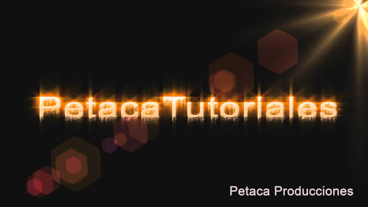 Intro Video Copilot Optical Flares, Trapcode Starglow - YouTube