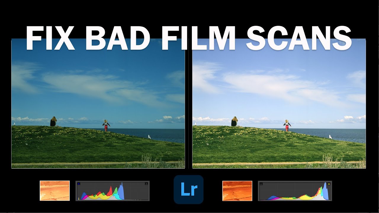 Fixing bad film scans - Edit or Rescan? - YouTube