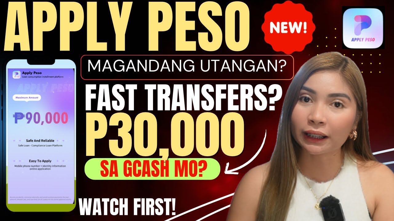 FAST TRANSFER UP TO P30,000 PESOS KAY APPLY PESO? CHECK IF LEGIT! - YouTube