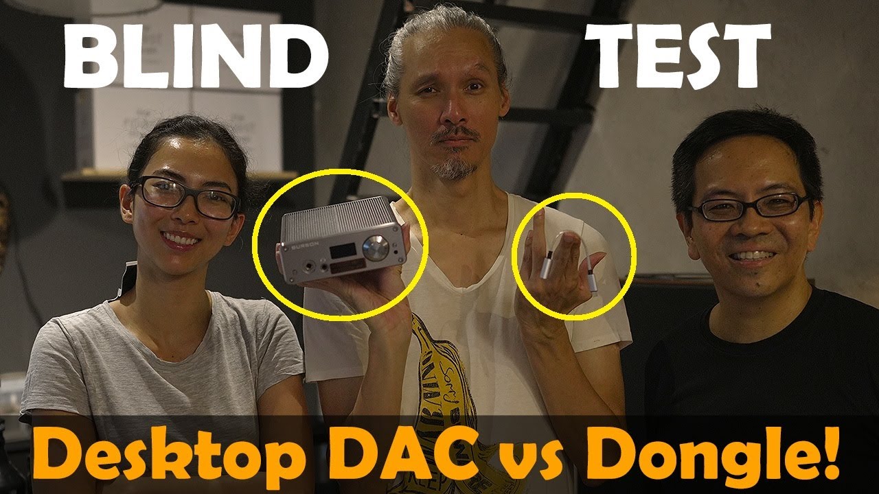 #donglemadness. Blind Test! Desktop DAC Amp vs Tiny Dongle - YouTube