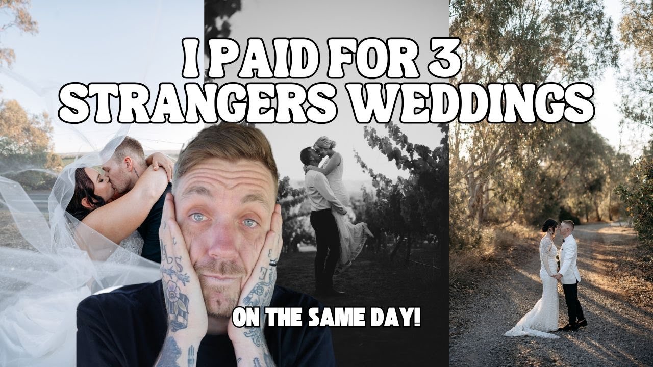 I paid for 3 strangers weddings, ON THE SAME DAY! | Wedding Mania 2024 ...