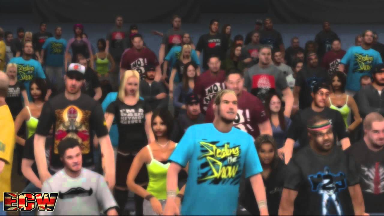 ECW:UK - THE CROWD ARE GETTING HYPED! - YouTube