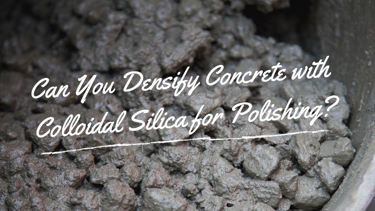 Densify Concrete with Colloidal Silica? - Vlog #250 - YouTube